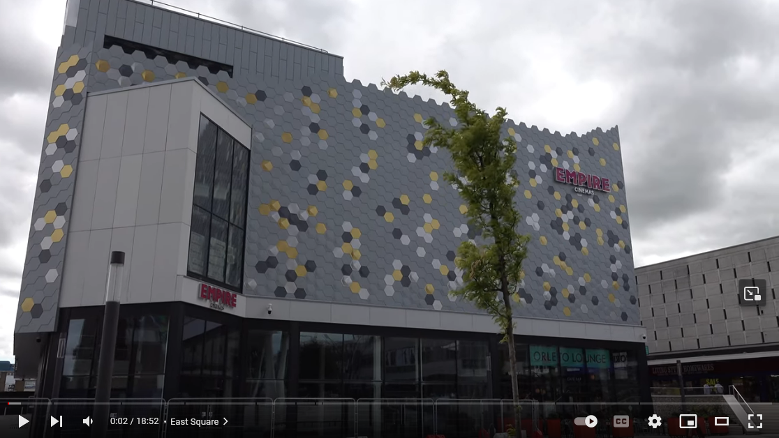 Basildon Walk: Town Centre【4K】