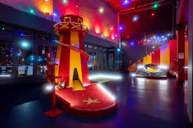 Fun at Mr Mulligans Crazy Golf in Basildon Festival Leisure Park